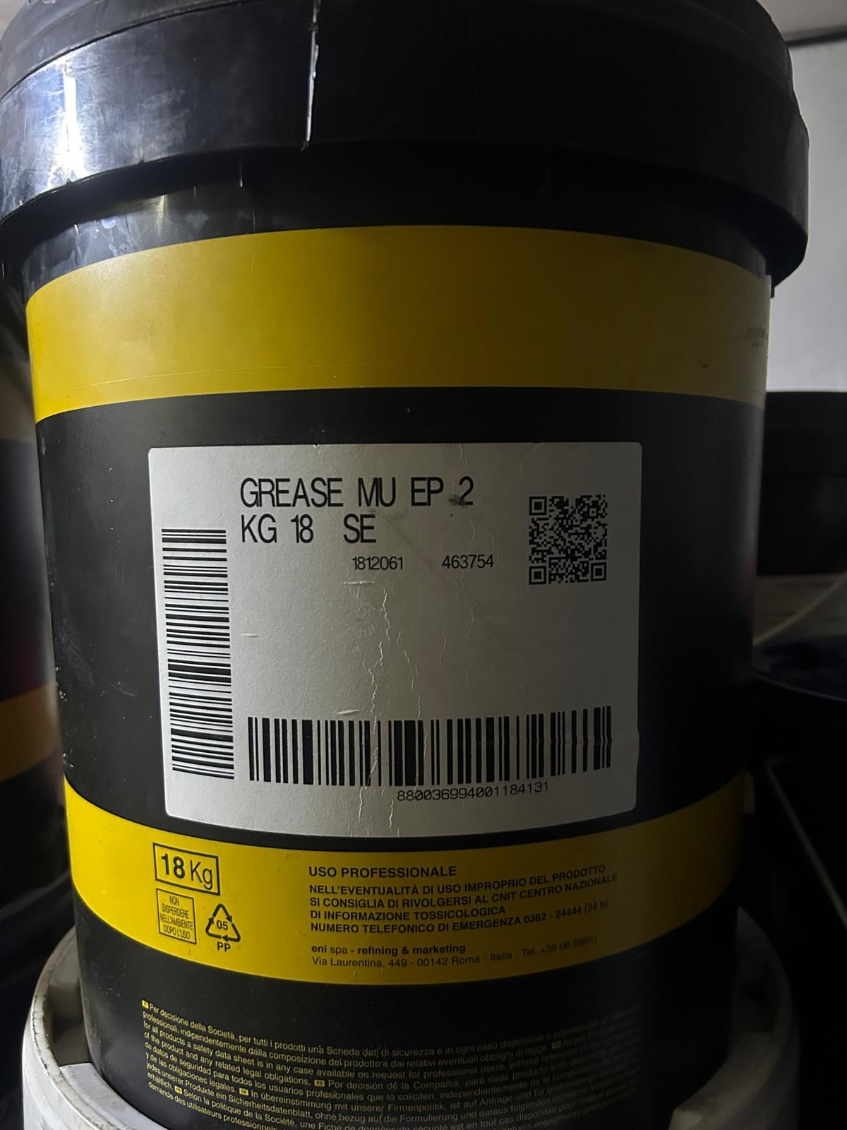 AGİP GR MU EP 2 GRES 18 KG